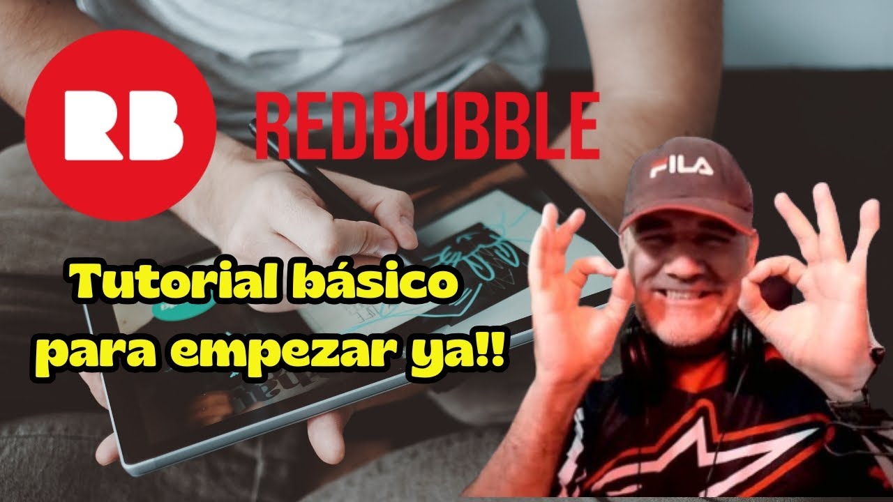 REDBUBBLE, tutorial básico para empezar YA!! 2025 - YouTube