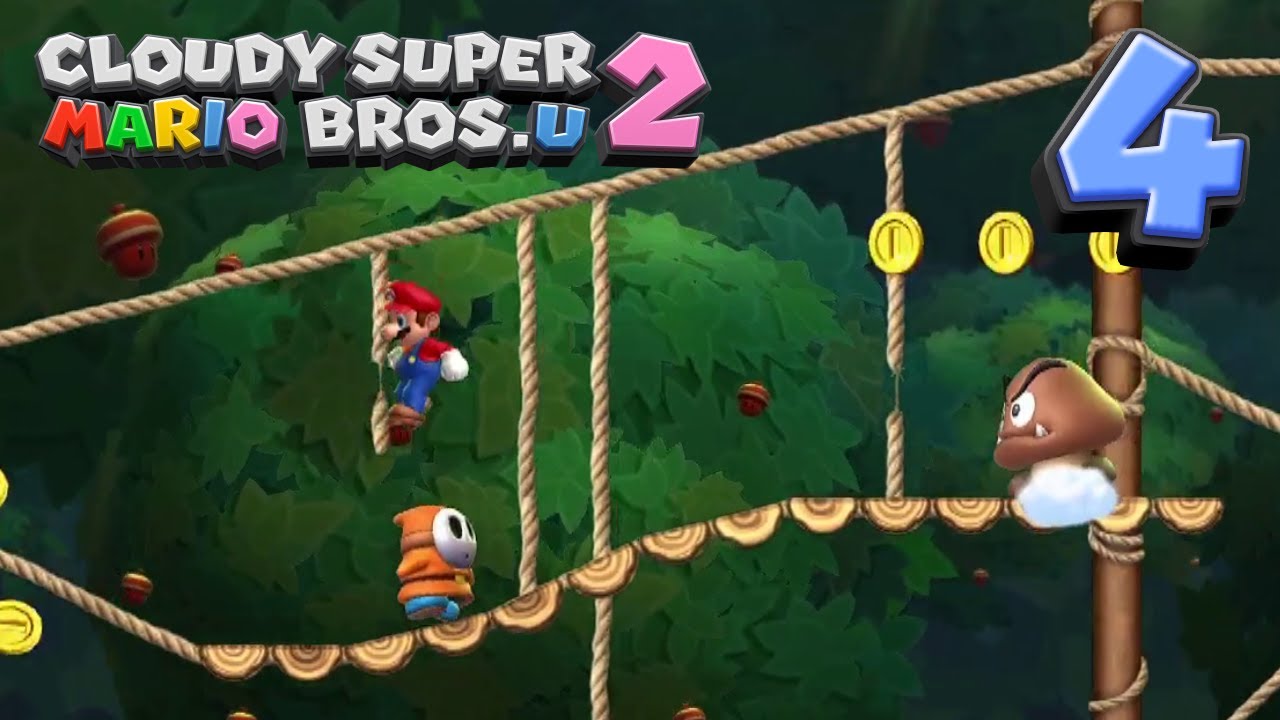 Rimea Plays Cloudy Super Mario Bros. U 2 - Part 4 - YouTube