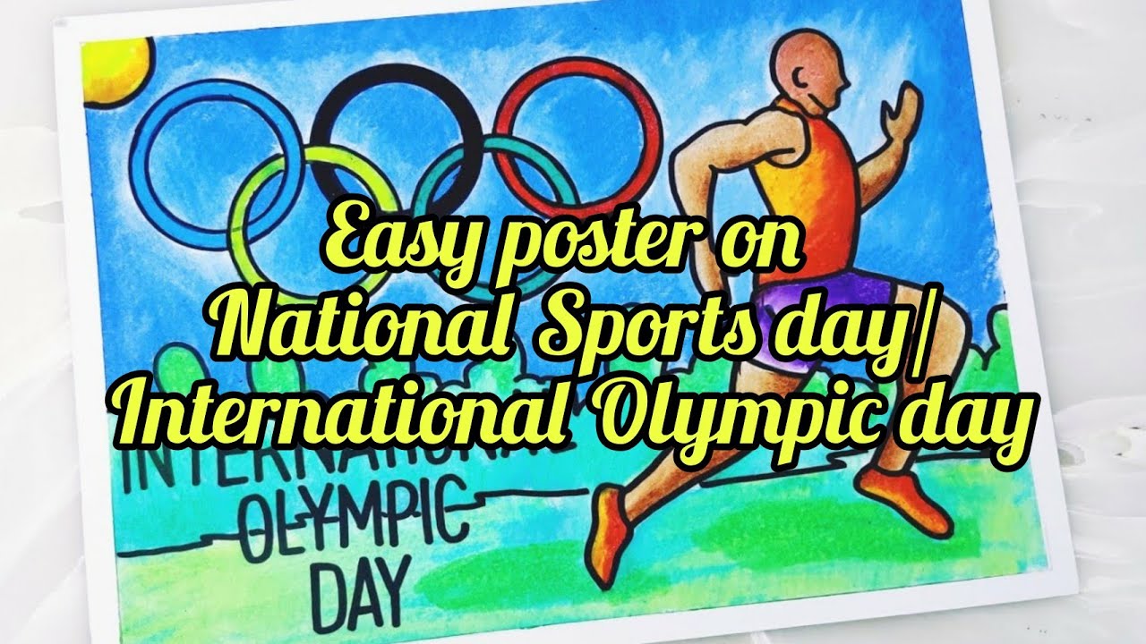 International Olympic day drawing/Olympic day drawing for competition ...