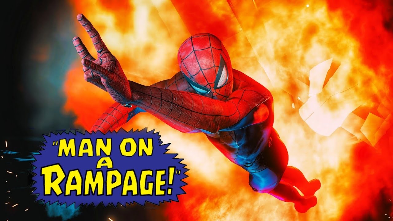 Spider-Man On a Rampage! Brutal Cinematic Gameplay! - YouTube