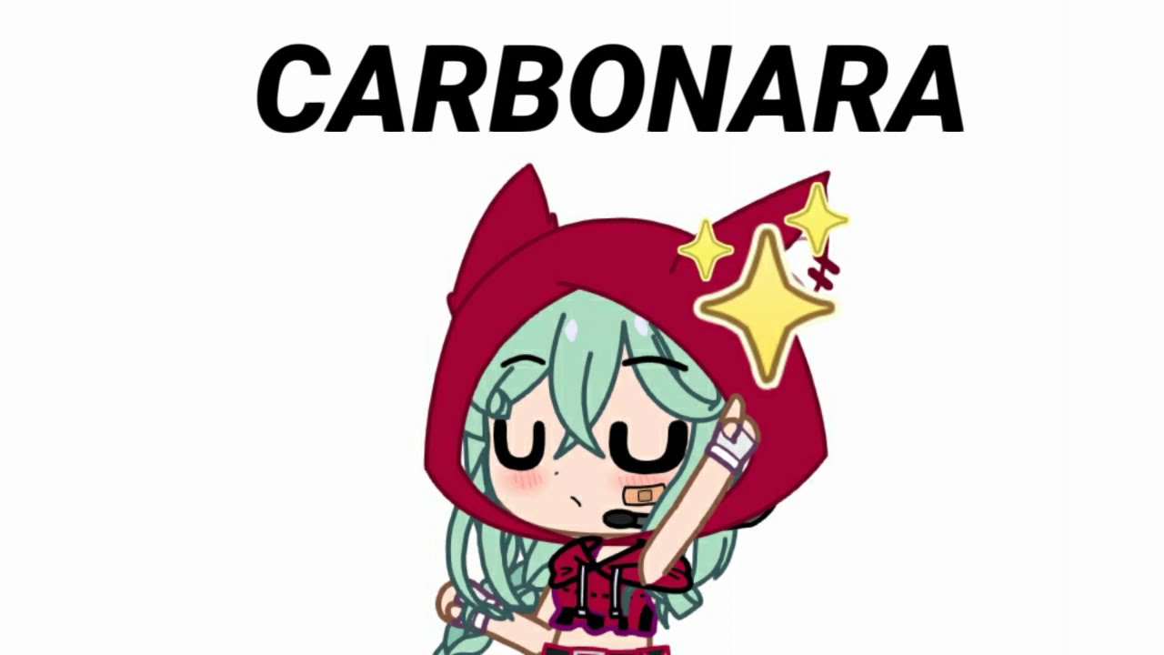 Carbonara meme//inspired by cutie pun pun//GC(read desc) - YouTube
