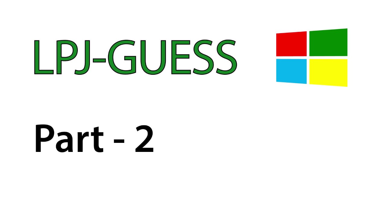 LPJ-GUESS on Windows - Part - 2 - YouTube