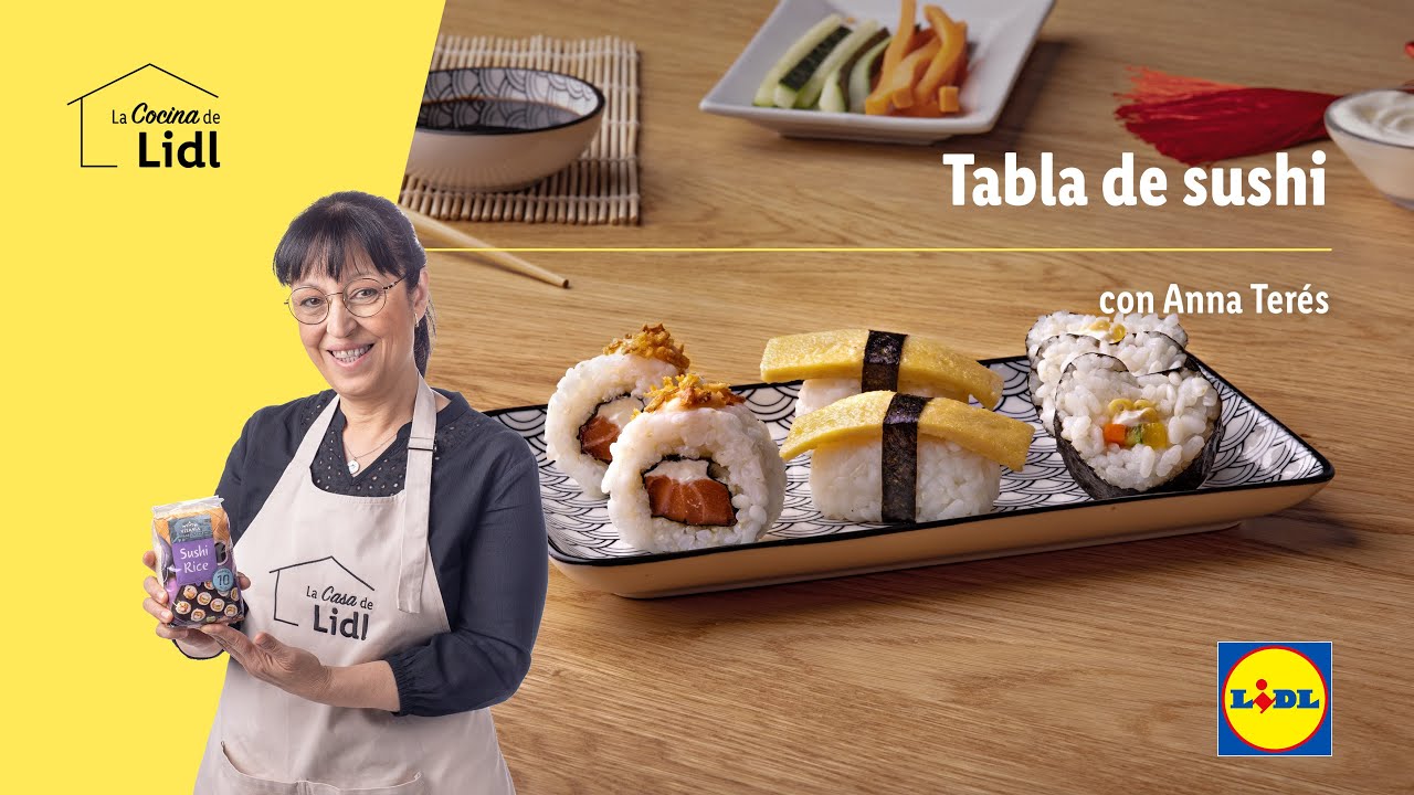 Tabla de sushi 🍱 🍣 | Recetas Asiáticas | Lidl España - YouTube
