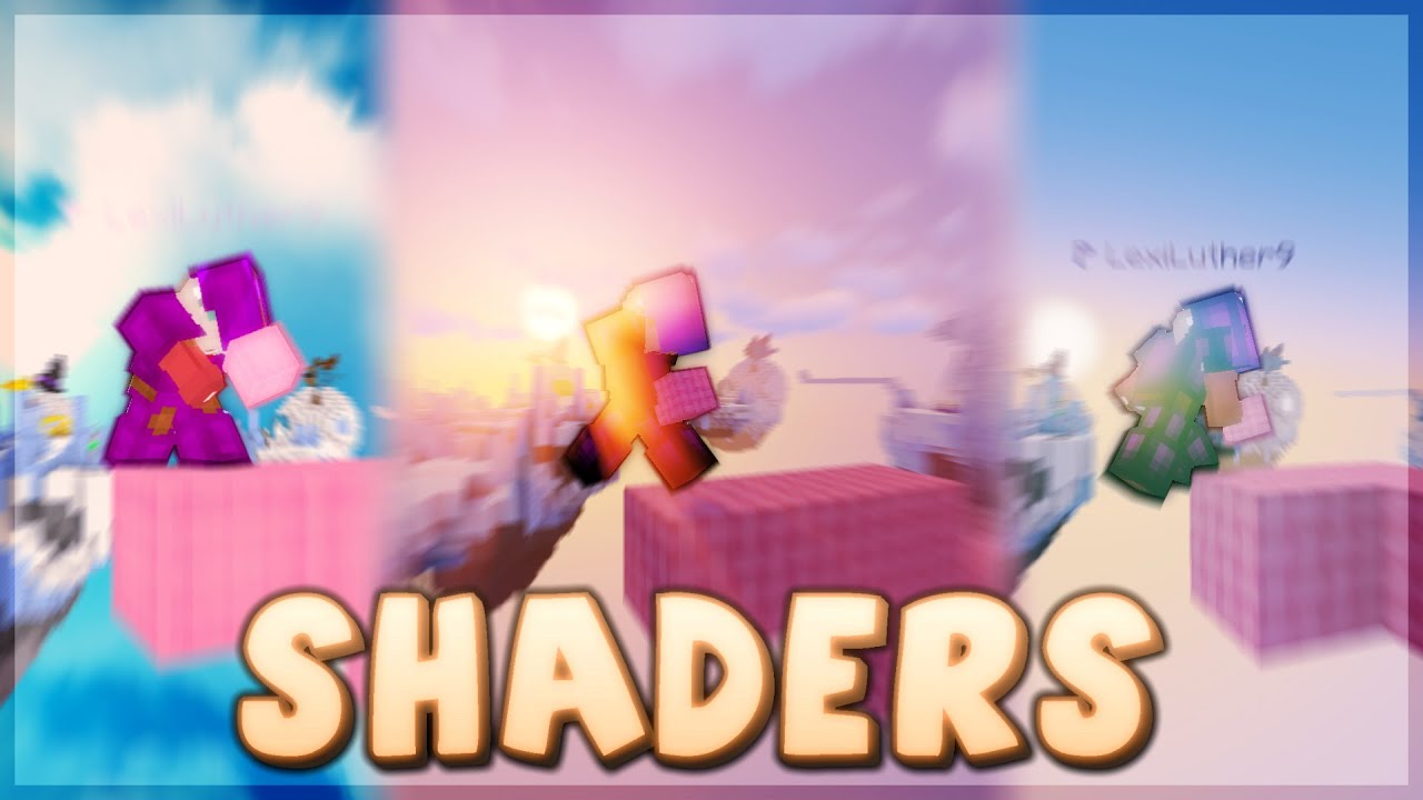 the BEST shaders to use | solo bedwars commentary - YouTube