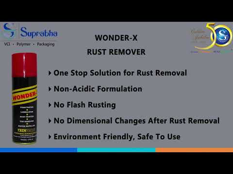 Wonder-X Rust Remover - YouTube