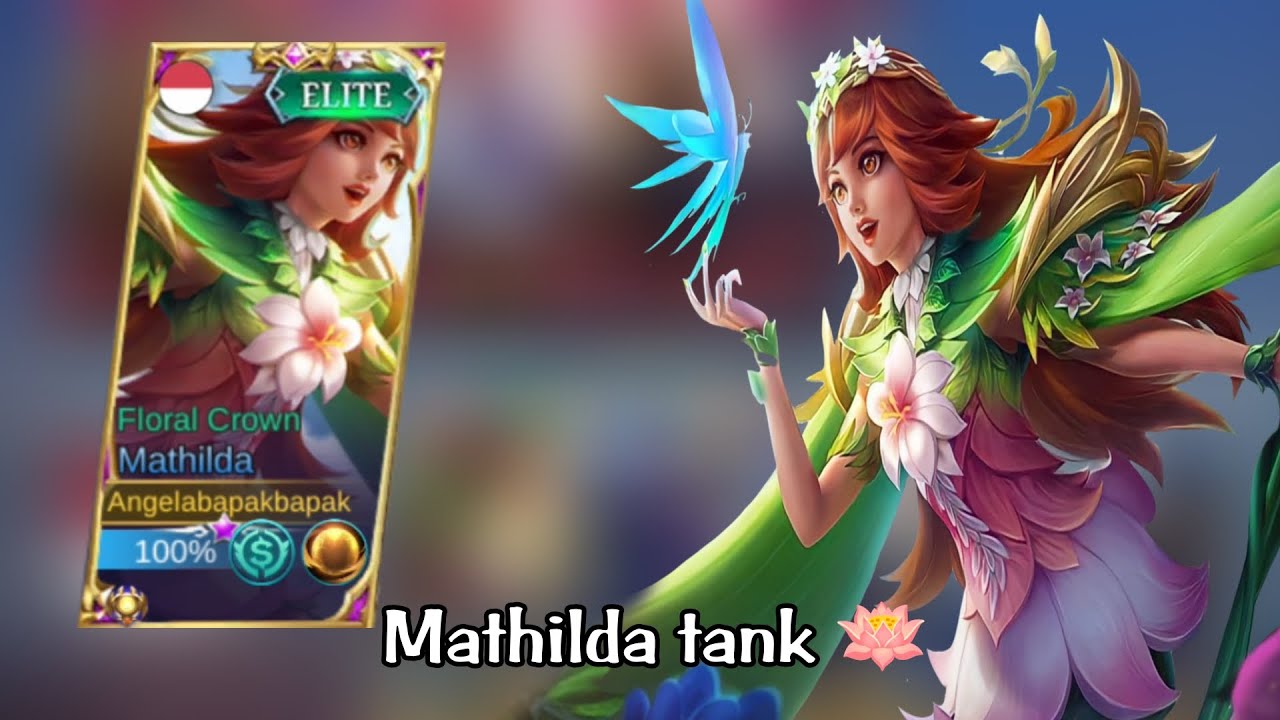 REVIEW SKIN MATHILDA FLORAL CROWN | MATHILDA TANK - YouTube