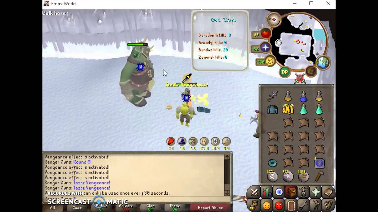 Emps-World, GWD - Bandos Boss! - YouTube