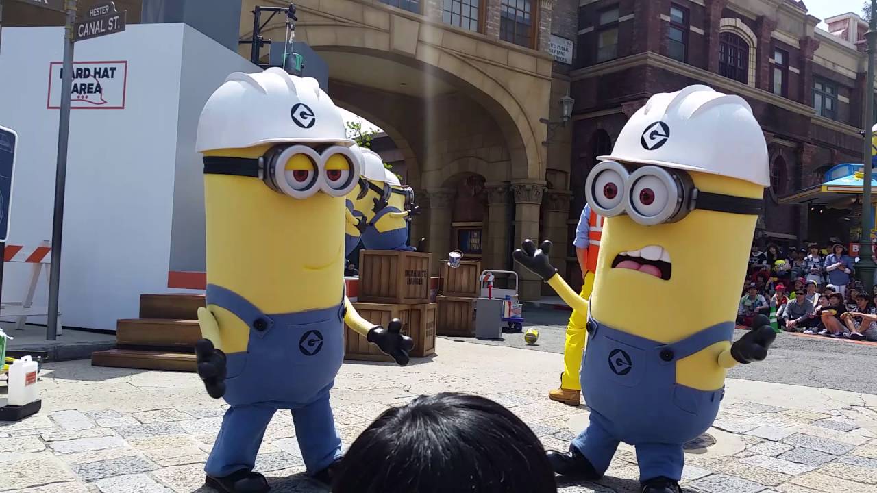 Minions na universal studios japan ミニオン - YouTube