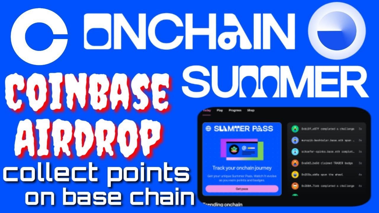 Coinbase Onchain Summer Airdrop Mint NFT On Base Network - YouTube