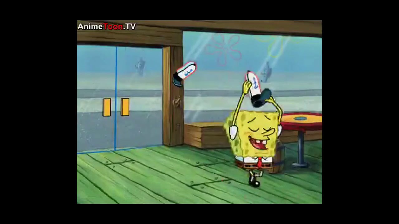 Patrick imitates SpongeBob - YouTube