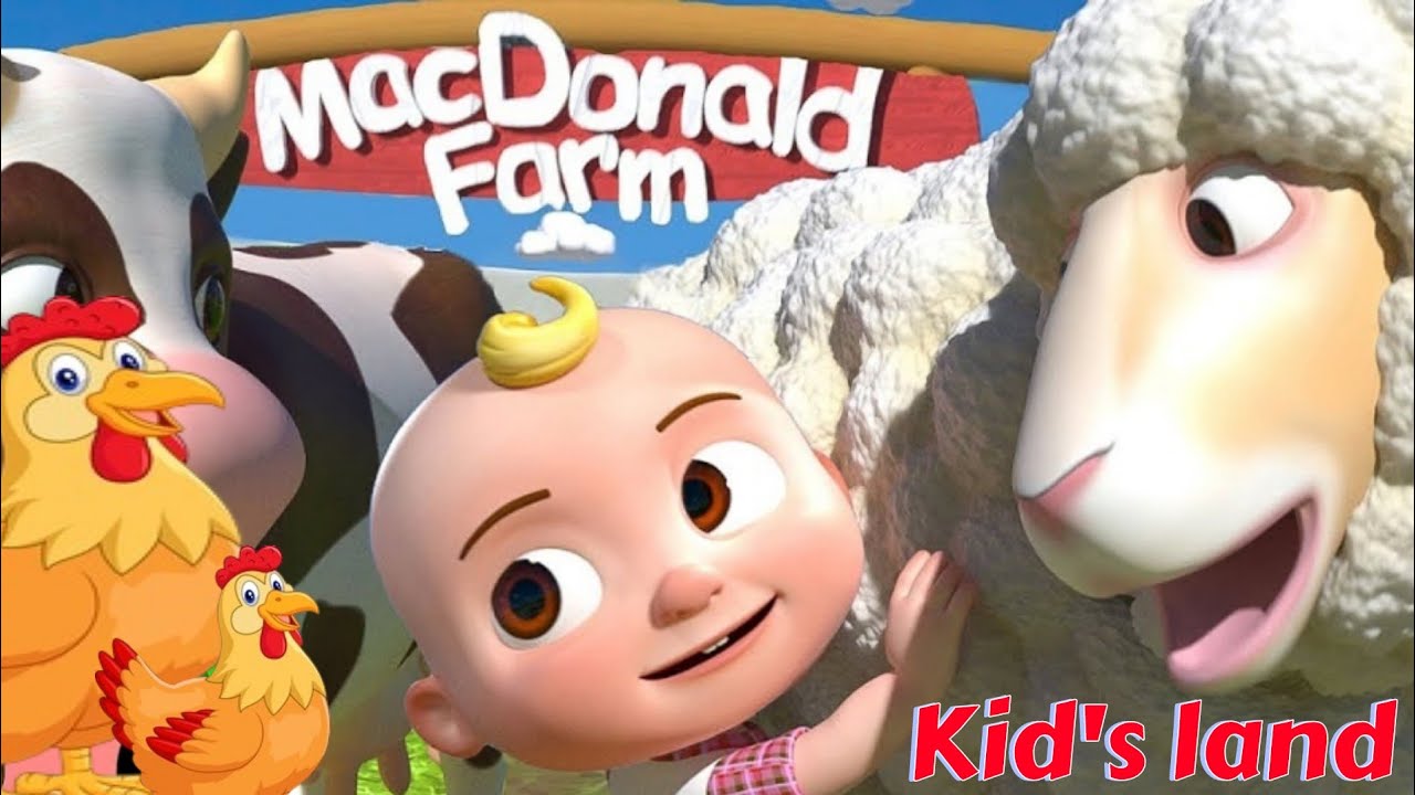 Cocomelon Old MacDonald farm with new version of 60 second kids ...