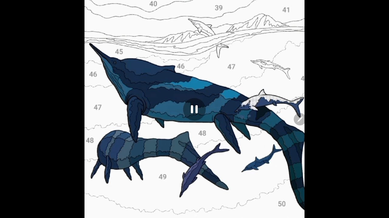 124 , do you know about MOSASAURUS let's learn and color - YouTube