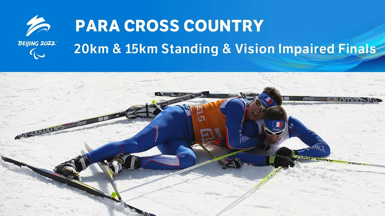 Para Cross Country 20km & 15km Standing & Vision Impaired Finals | Day ...