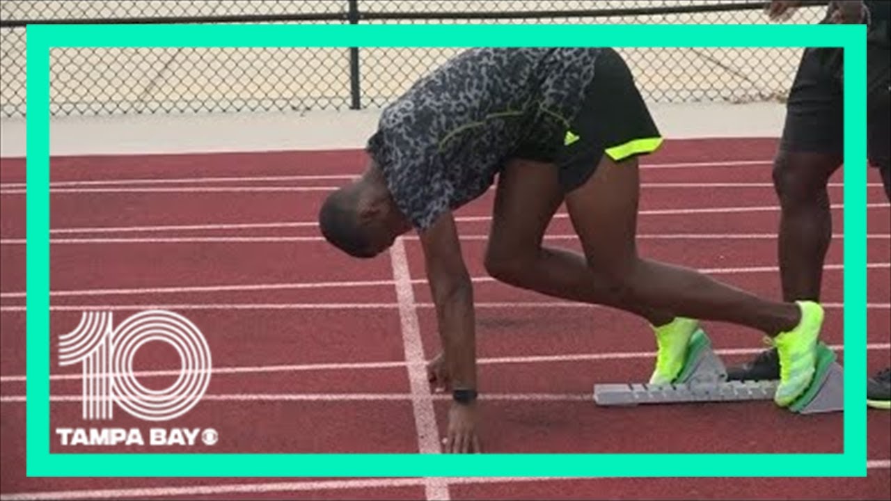 Tampa teen hopes to make Olympic team as sprinter - YouTube