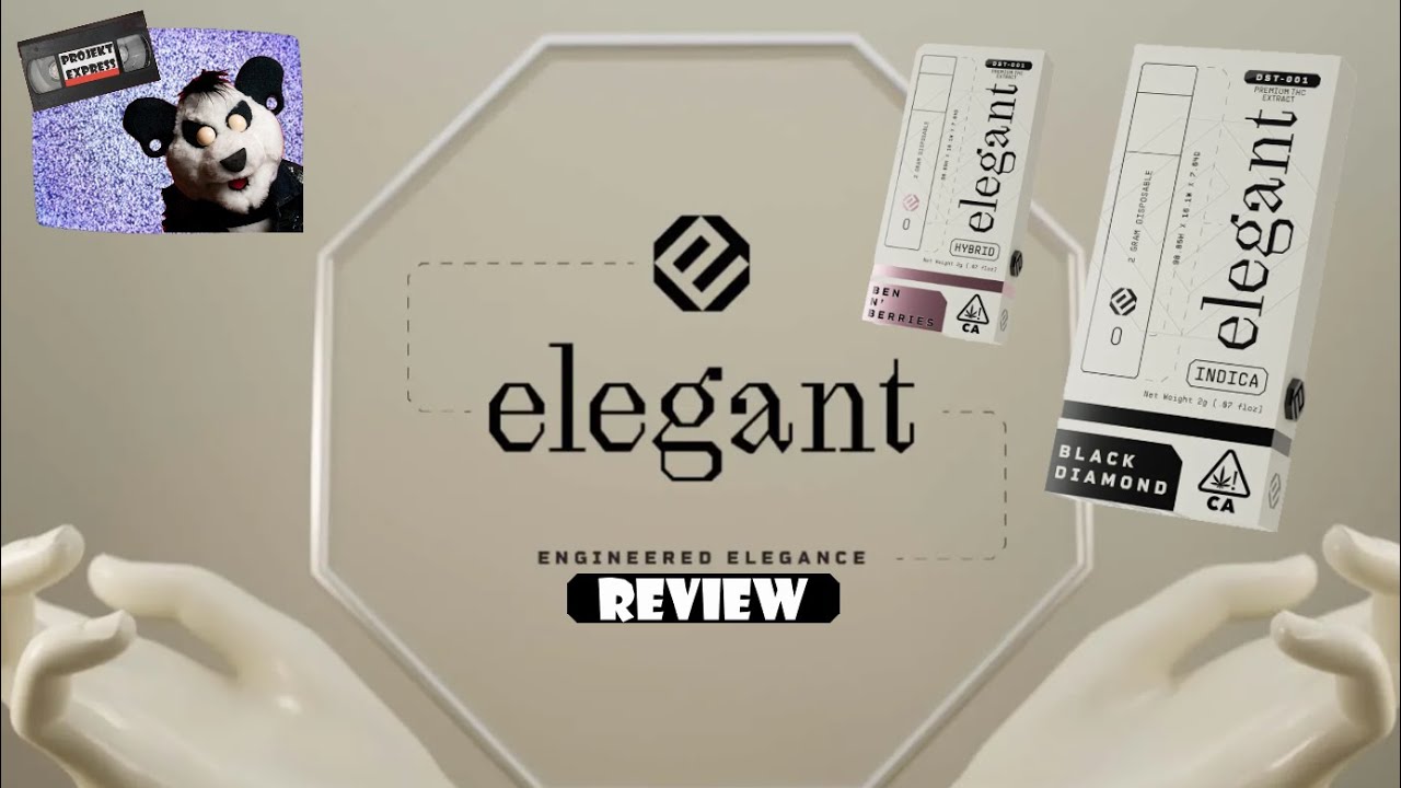 ELEGANT Vape Black Diamond & Ben n Berries Taste Test Review with Spicy ...