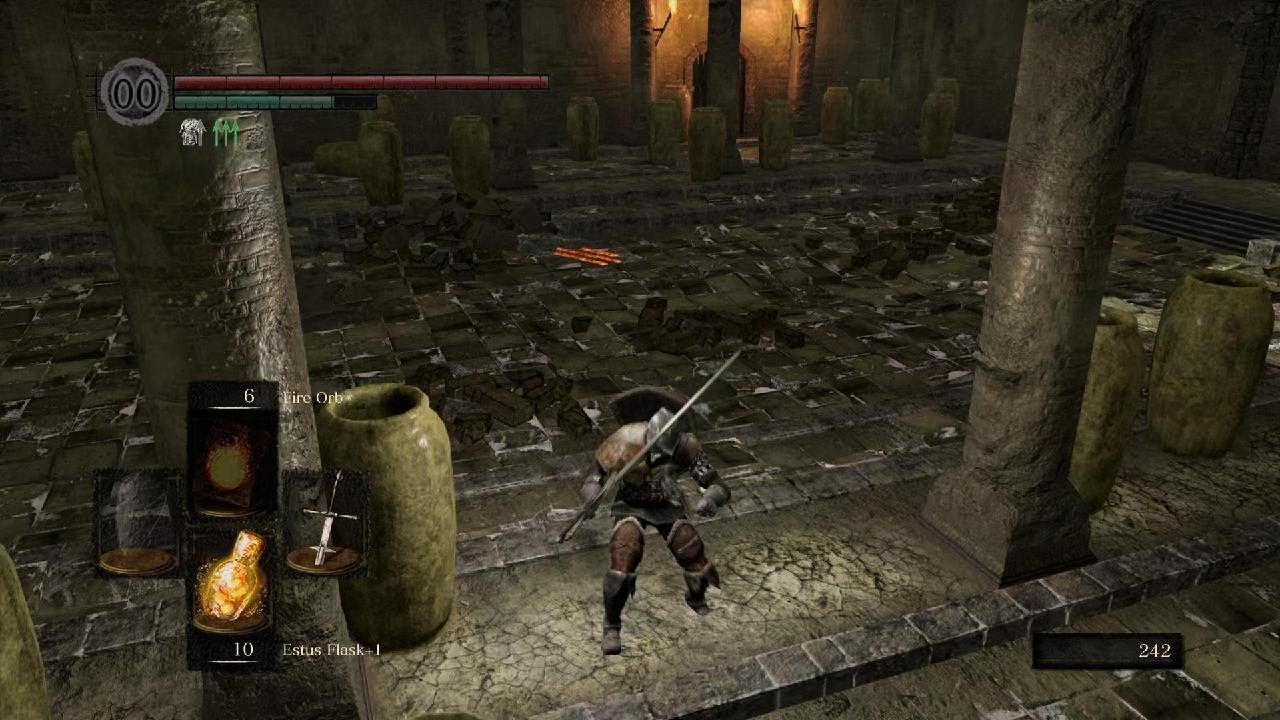 DARK SOULS: REMASTERED Stray Demon Boss Fight - YouTube