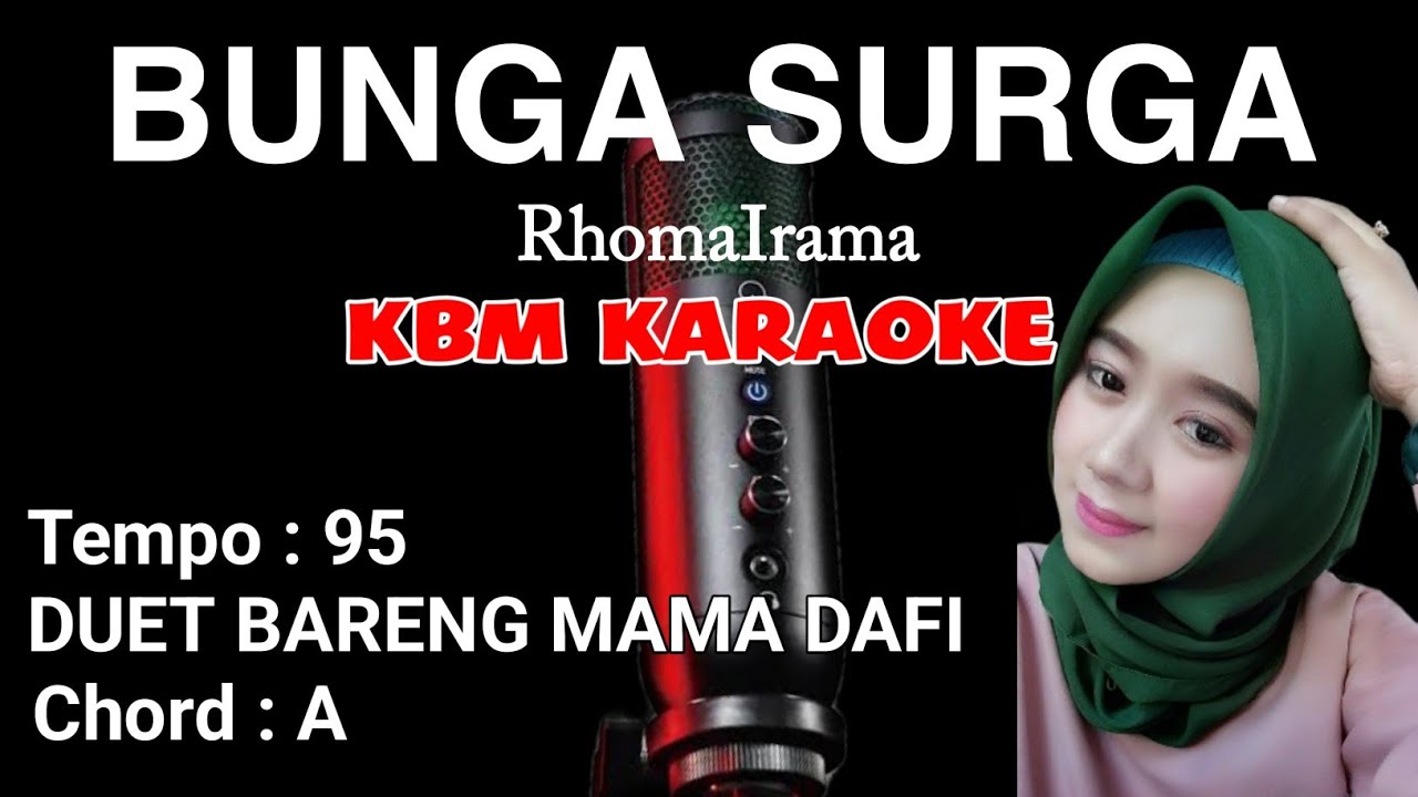 BUNGA SURGA - Rhoma Irama | KARAOKE HD - YouTube