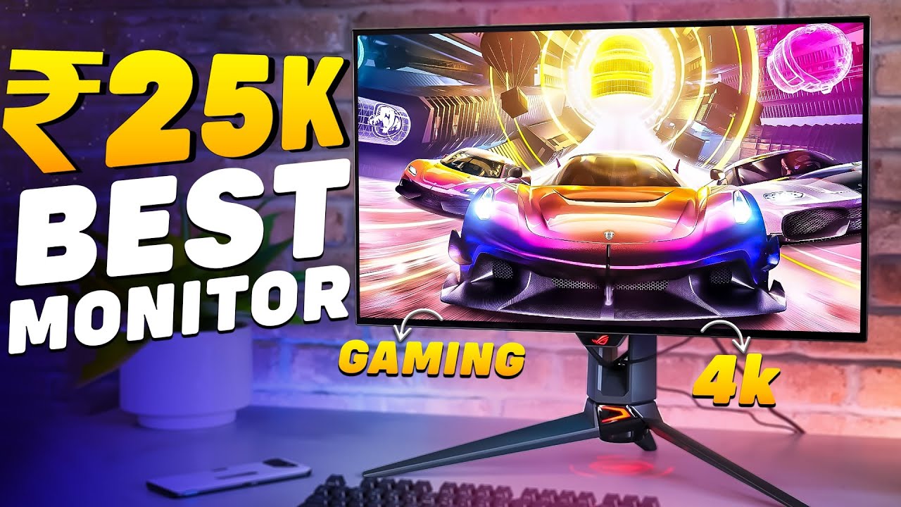 Top 5 Best Monitor Under 25000🔥Gaming, Editing, Productivity🔥Best ...