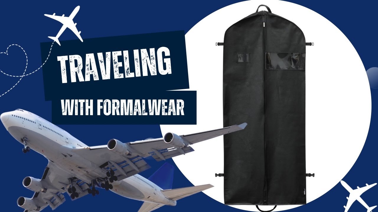 How to TRAVEL with Formal Gowns - YouTube