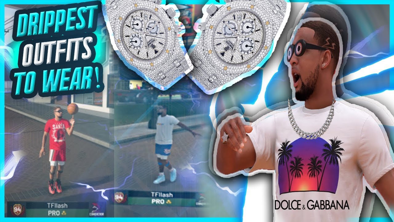 *NEW* BEST SAUCY OUTFITS NBA 2K19⚡🔥! LOOK LIKE A DRIPPY DRIBBLE GOD ...