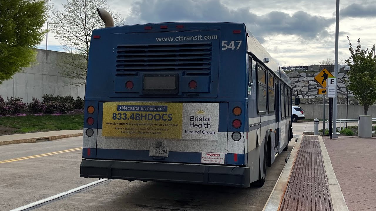Ride on: CTtransit #547 on Route 503 - YouTube
