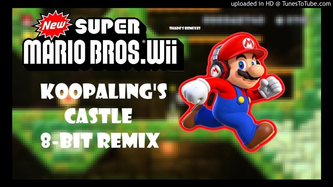 New Super Mario Bros Wii [Koopaling's Castle] 8-bit Remix - YouTube