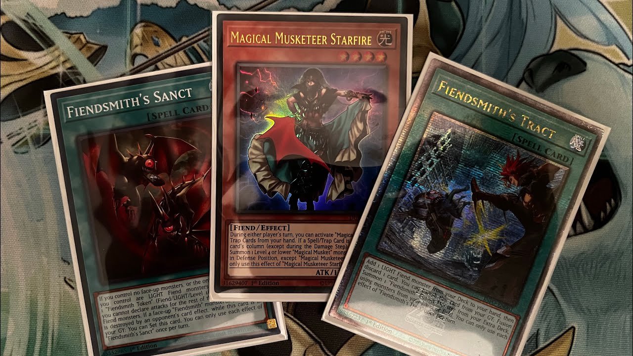 By Request my Yugioh Fiendsmith Musketeer combo tutorial video - YouTube