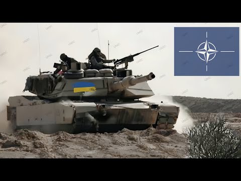 Şimdi oldu! Ukrayna'nın en yeni M1 ABRAMS tanklarından 4'ü, bir dizi Rus T-90M tankını yok etti! | K