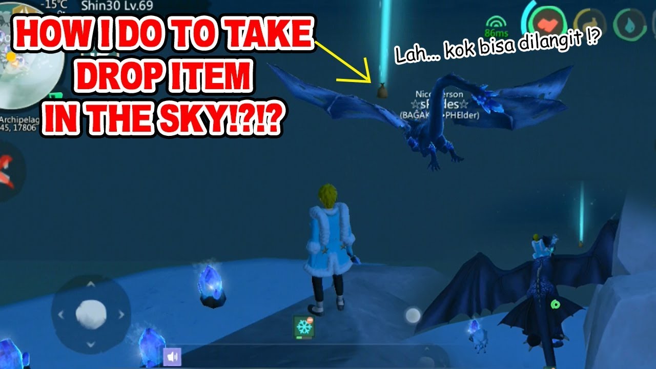 HOW I DO TO TAKE ITEM DROP IN THE SKY ? | Utopia: ORIGIN - YouTube
