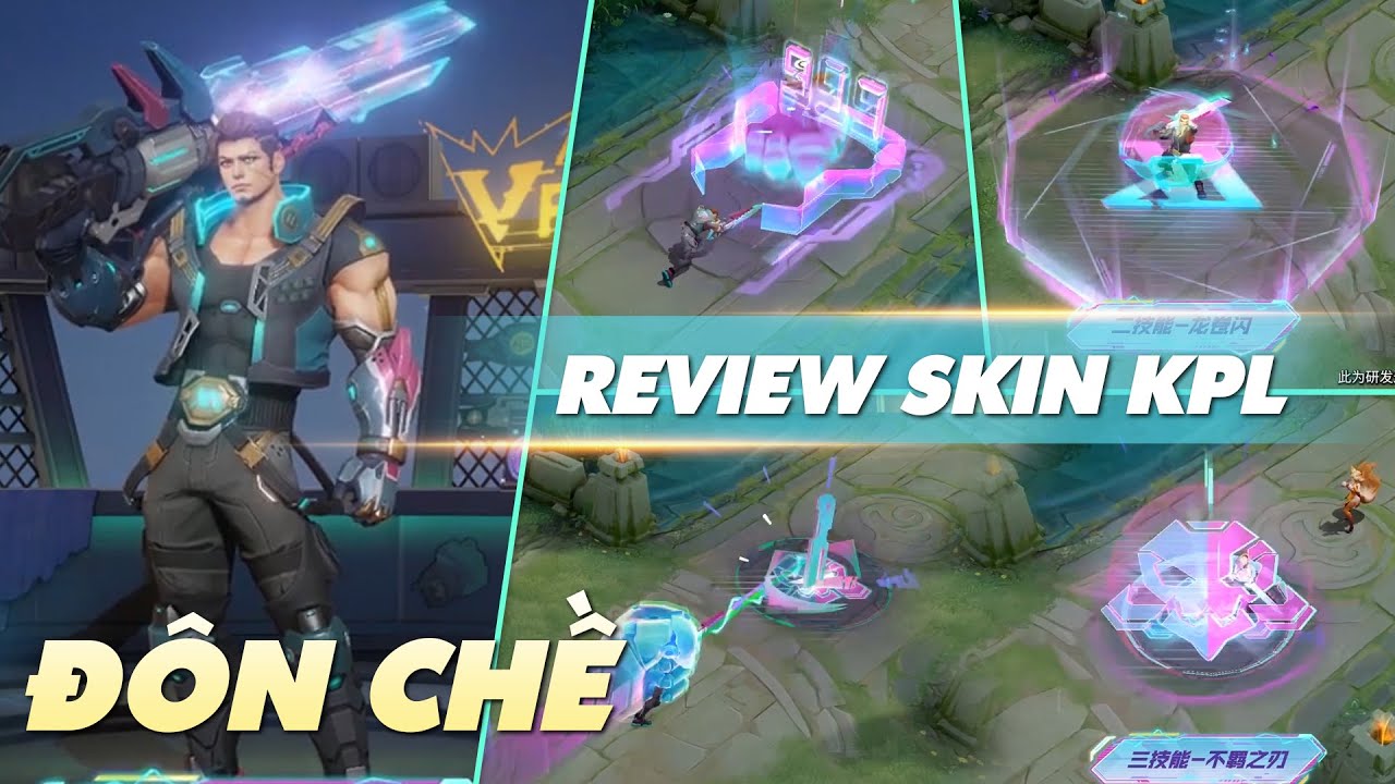 VGVD | Review Skin KPL HẠ HẦU ĐÔN - Vương Giả Vinh Diệu - YouTube
