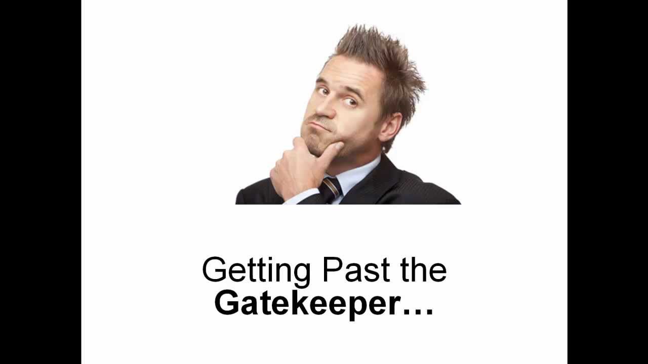 Getting Past the Gatekeeper by Chris Bloor - YouTube