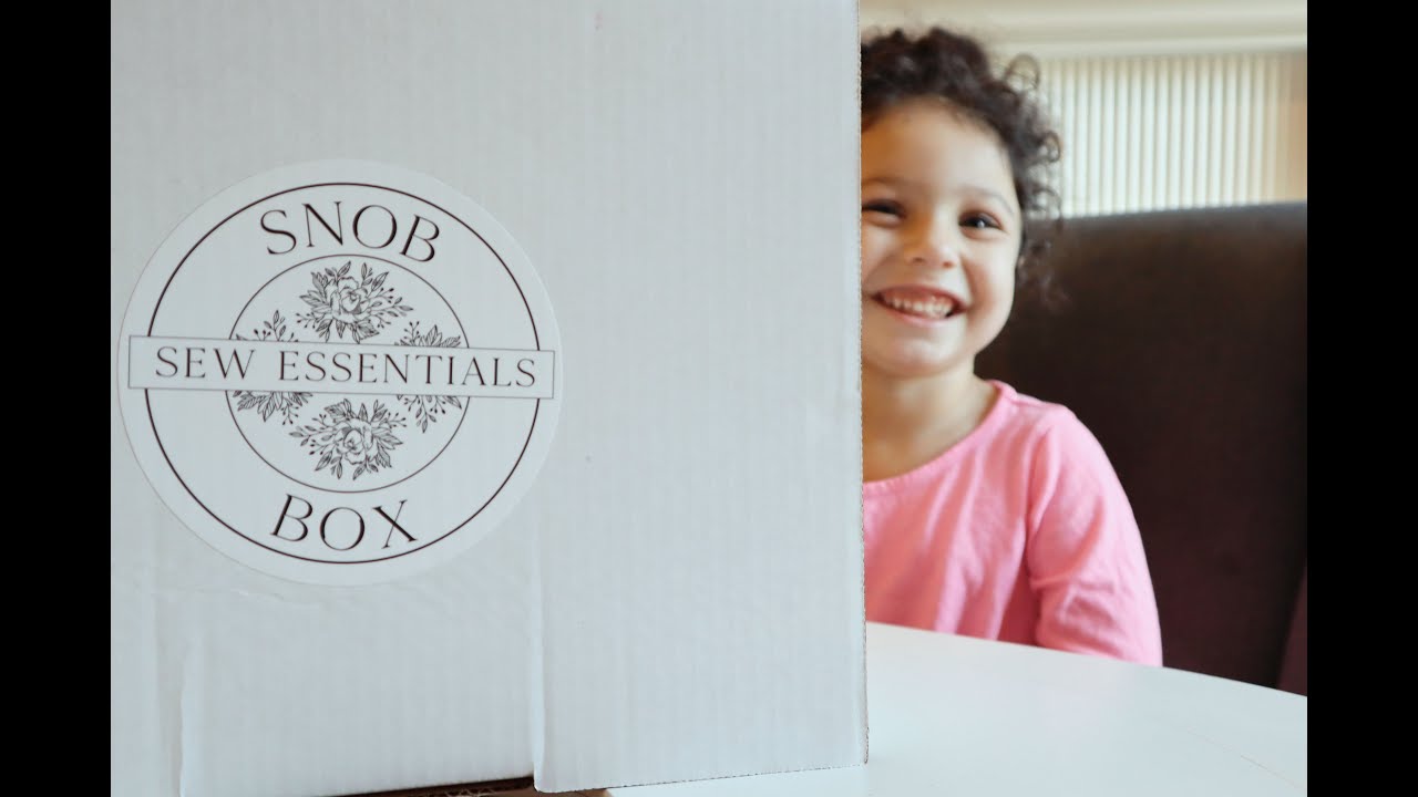 Toddler Edition of The Fabric Snob Sew Essentials Subscription Unboxing ...