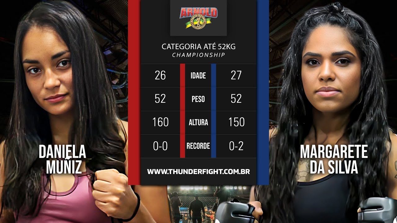 Luta Completa MMA Feminino | Daniela Muniz vs. Margarete da Silva ...