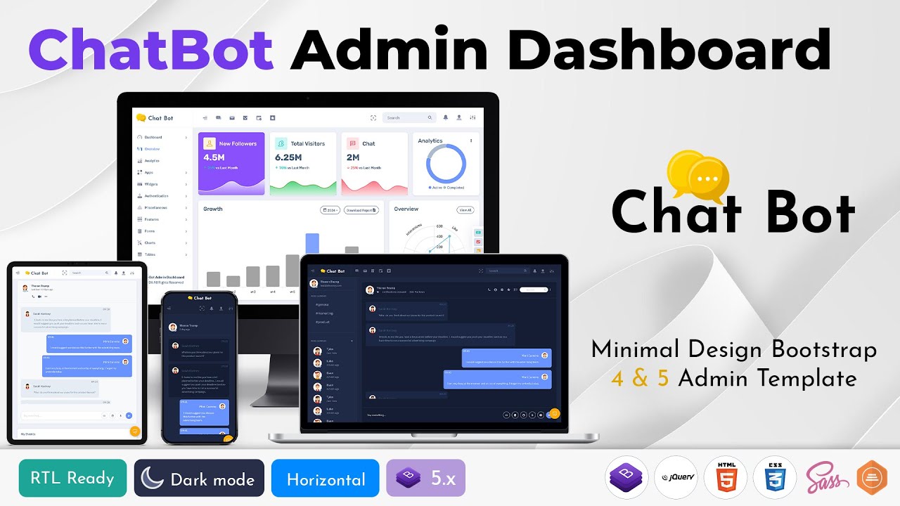 Interactive Sleek Web Chatbot UI Design for Automated Conversations ...