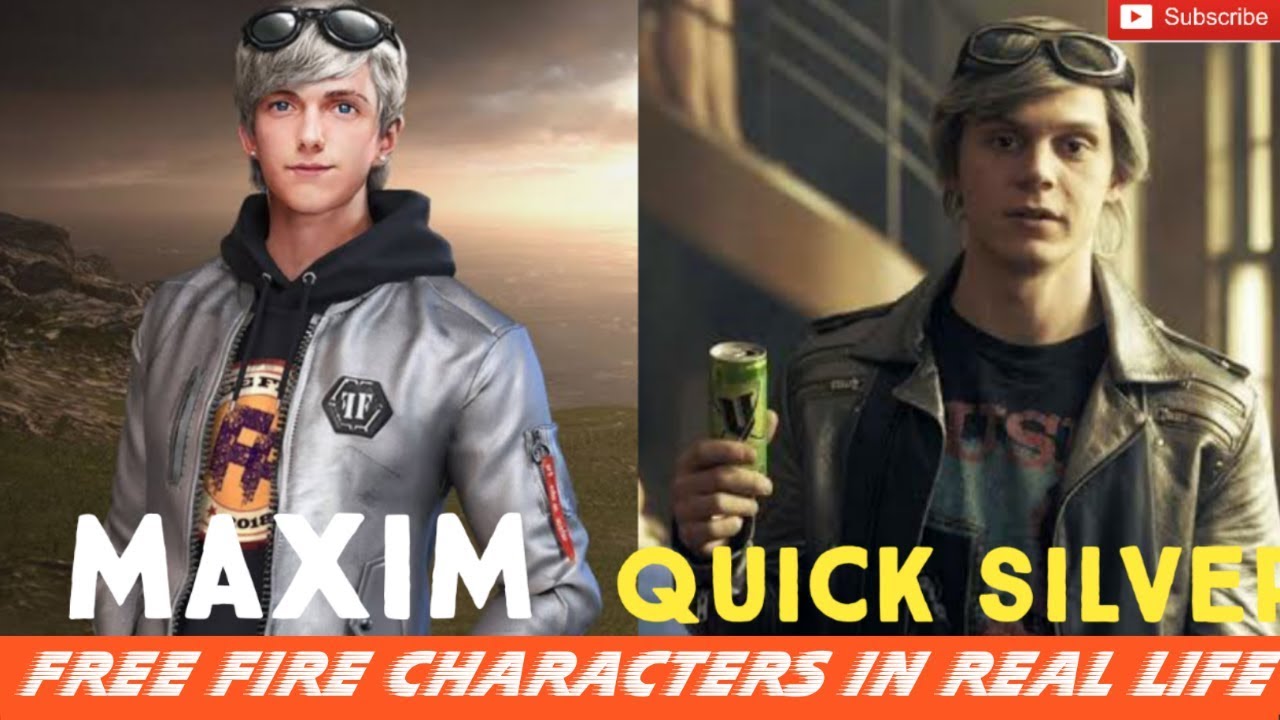 Free fire Characters in Real life"Real People "ft AG Gaming virus - YouTube