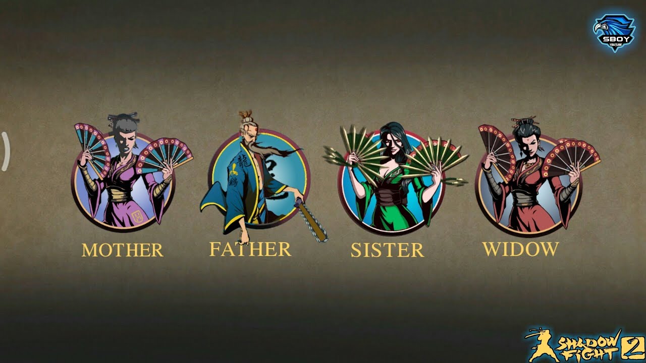 Shadow Fight 2 Vs Widow Family - YouTube