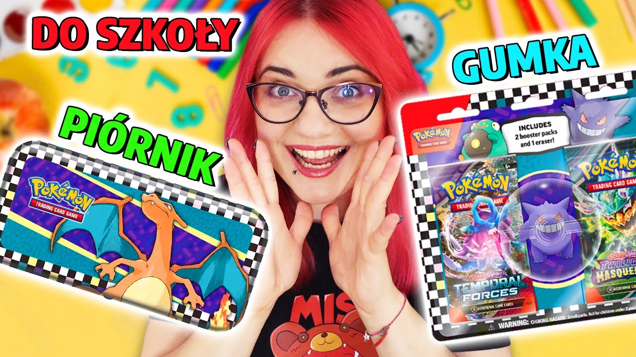 BACK TO SCHOOL z GADŻETAMI Pokemon 📚 miss Aga - YouTube