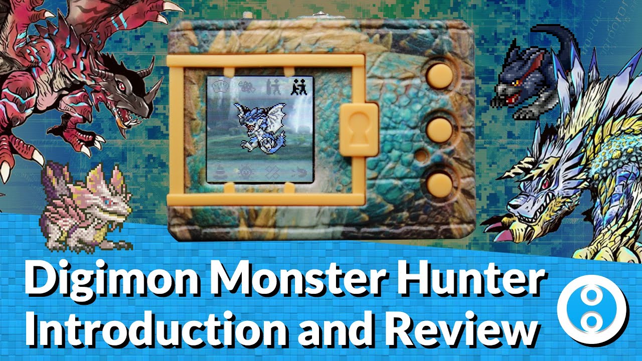 Digimon Monster Hunter Virtual Pet - Introduction and Review - YouTube