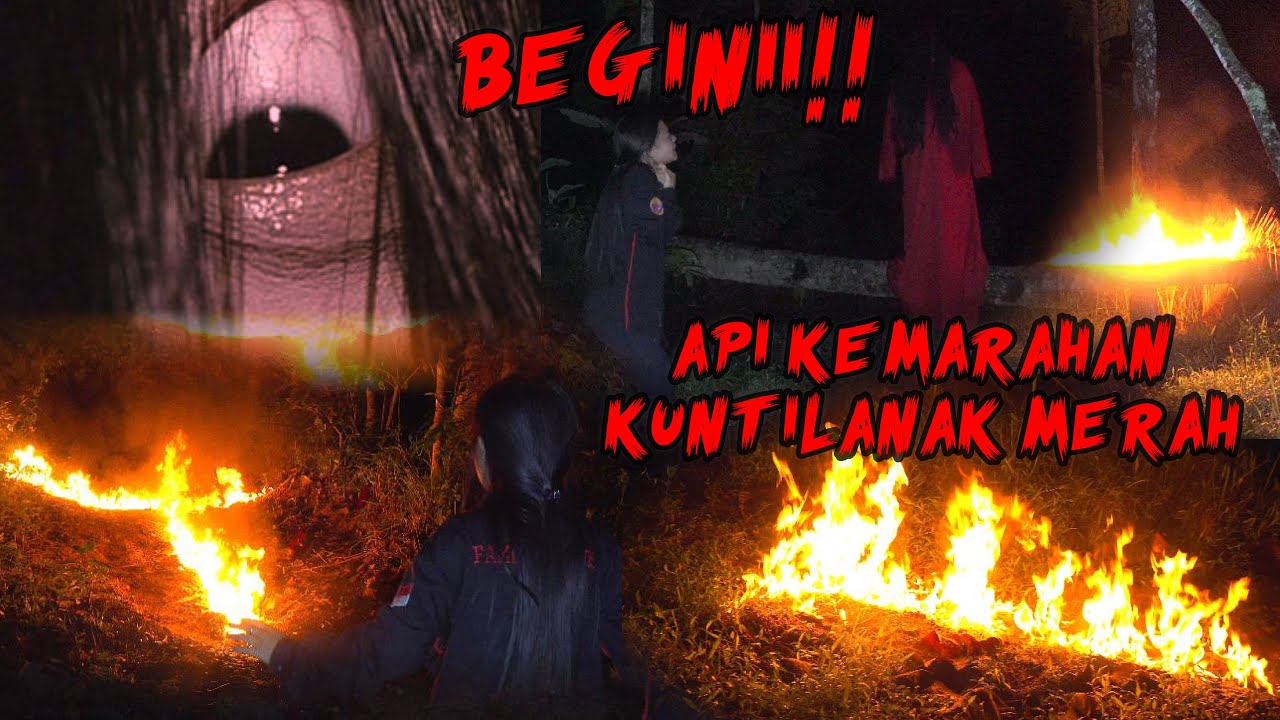 LEHER ISMA DIJERAT API KEMARAHAN KUNTILANAK MERAH - YouTube