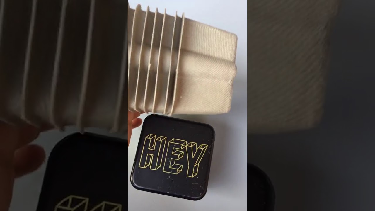 Molded pulp inner packaging tray - YouTube