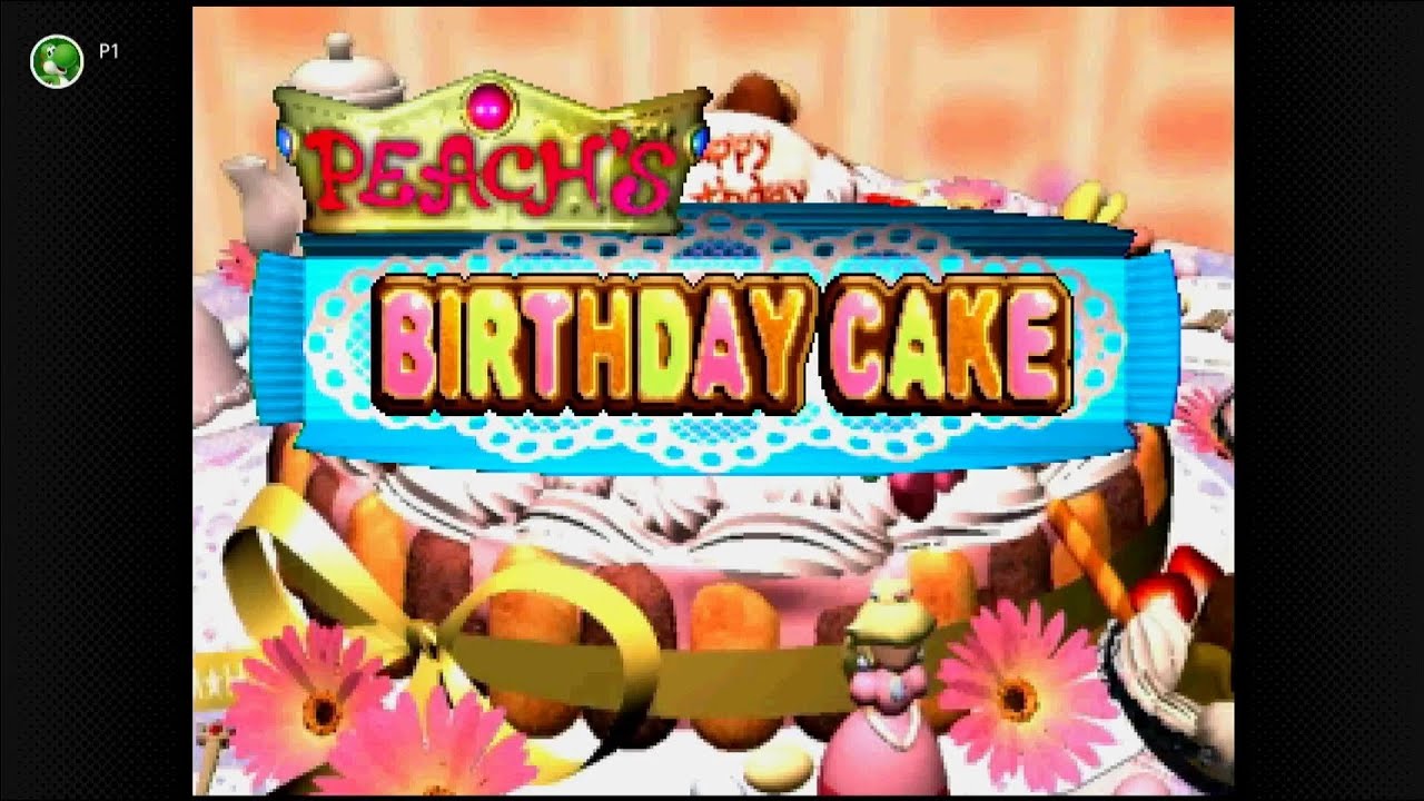 mario party n64 nso playthrough peach's birthday cake - YouTube