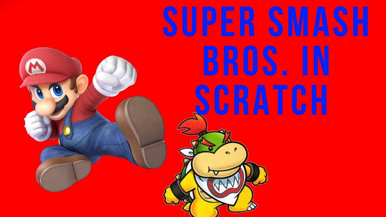 SUPER SMASH BROS IN SCRATCH smash bros - YouTube