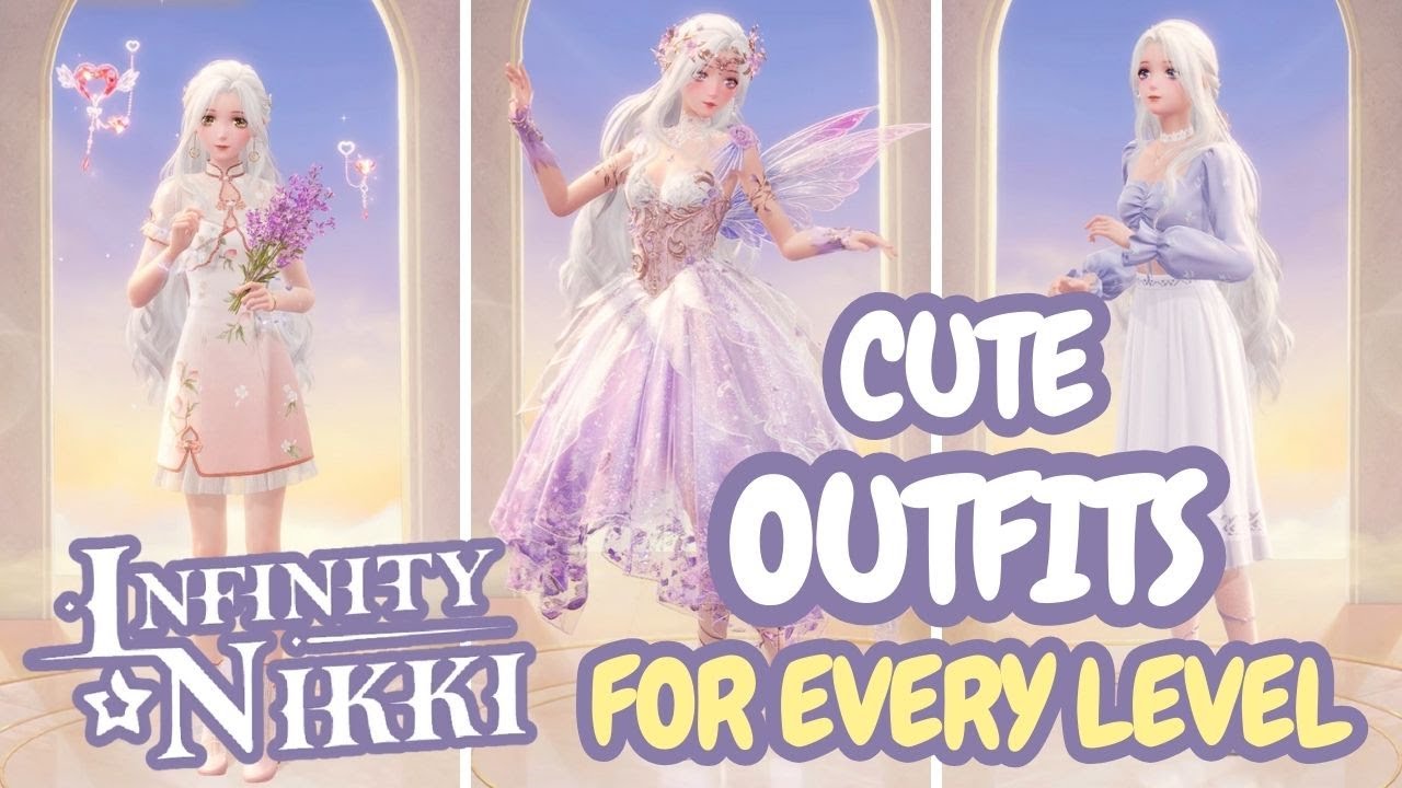 12 Beginner to Advanced Outfits in Infinity Nikki 🌼 Cozy Fashion ...