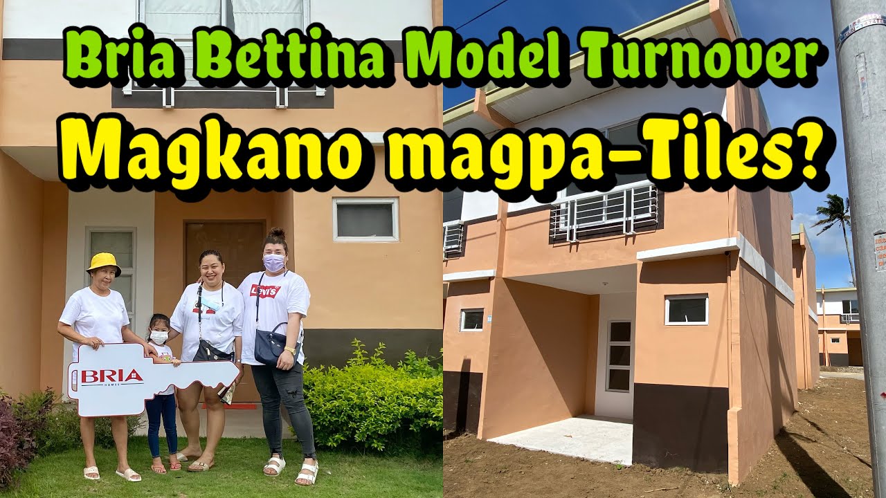 Bria Homes San Pablo | Bria Bettina Model End Unit Turnover |Magkano ...