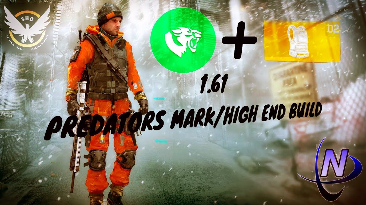 My Brand New 1.61 build (Tom Clancys The Division Predators Mark/High ...