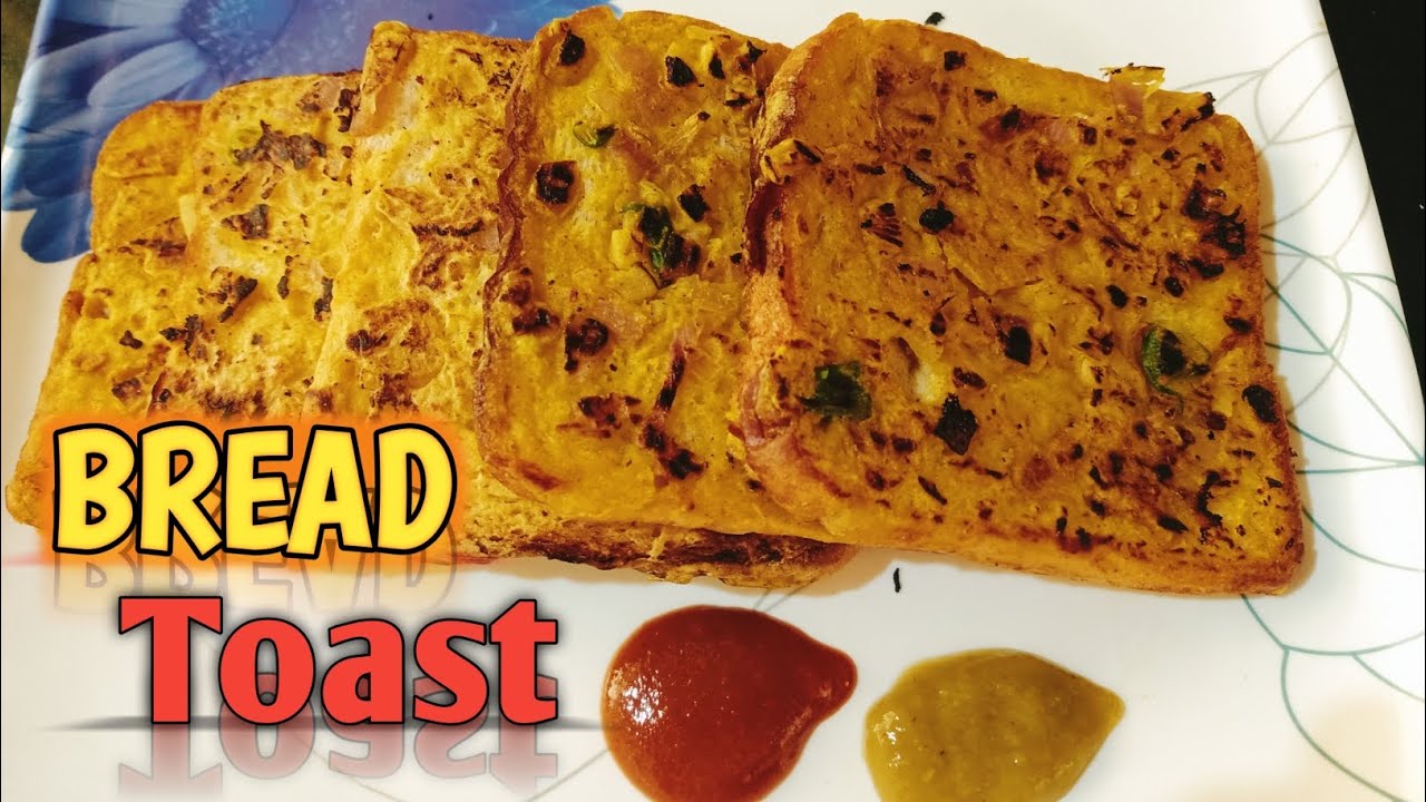 Bread Toast | Besan Bread Toast recipe | Morning breakfast recipes ...