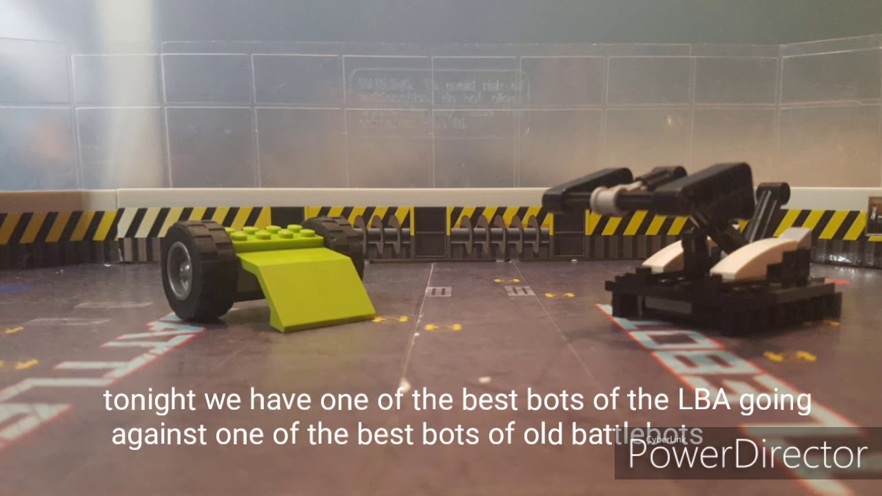 Lego Battlebots Raptor vs Biohazard - YouTube