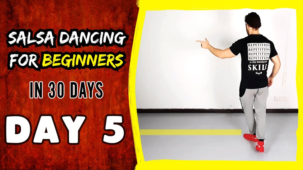 🕺Salsa Dancing for Beginners★Cross Body Lead & Back Salsa Step for Men ...