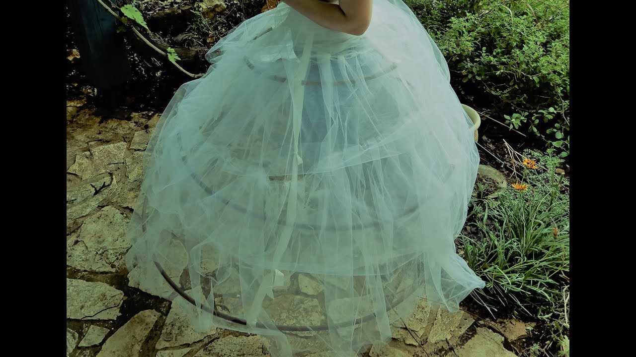 crinoline tutorial / Daisy - YouTube