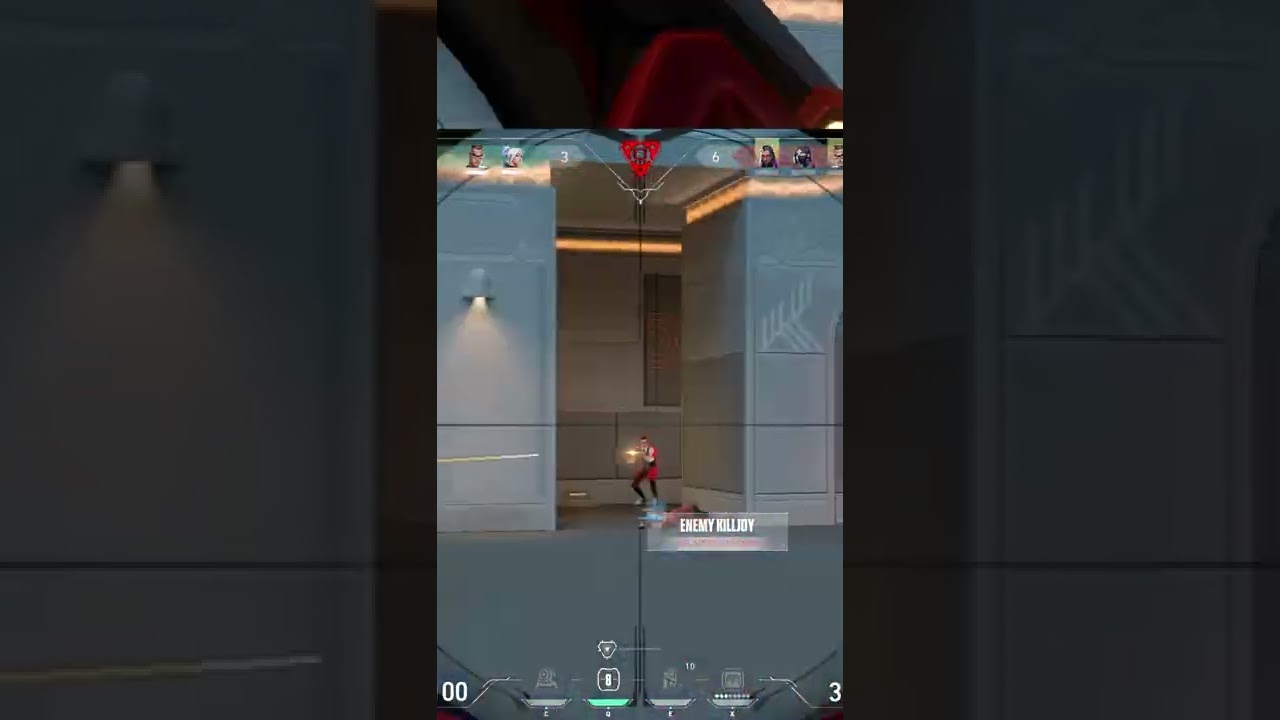 Valorant Chamber Operator clutching shots - YouTube
